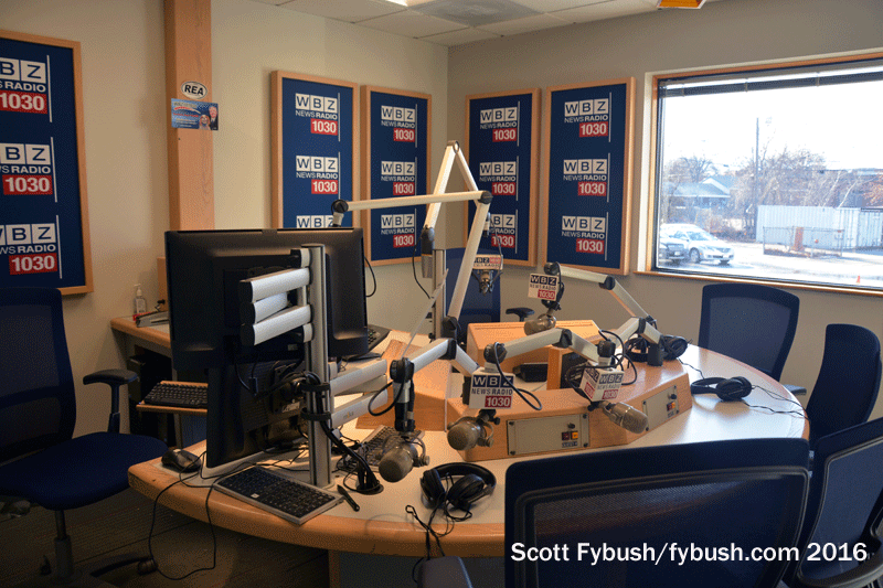 WBZ radio talk studio – Fybush.com