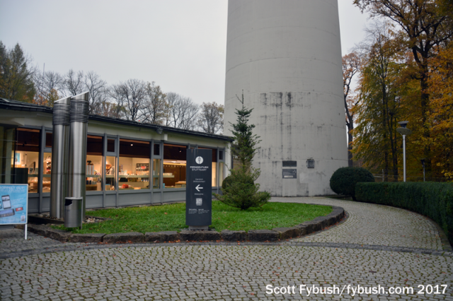 At the base of the Stuttgart tower – Fybush.com