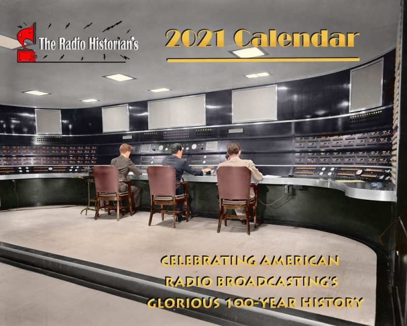 NEW! The Radio Historian’s 2021 Calendar – Fybush.com
